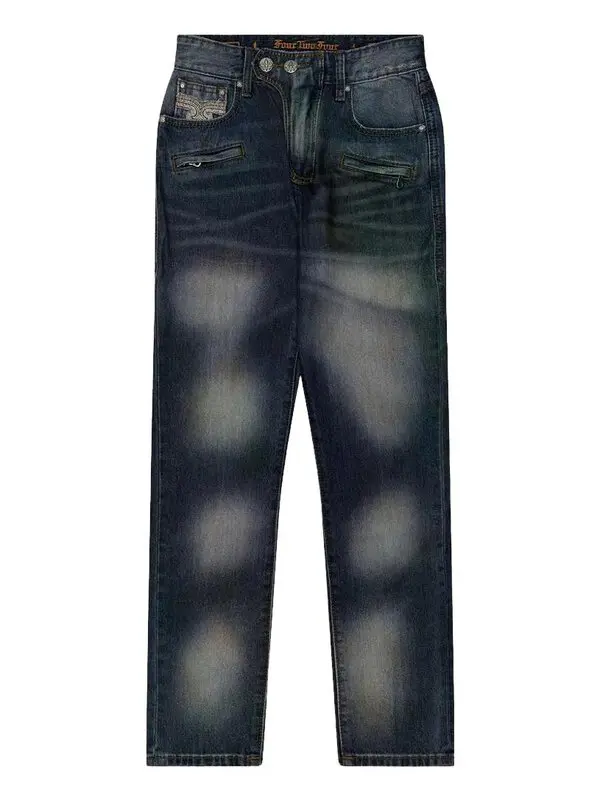 424 Rr Moto Jeans - Blue