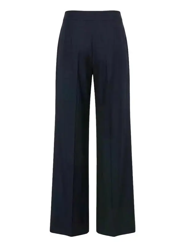 SA SU PHI Tuxedo Pressed-crease Wool Trousers - Blue