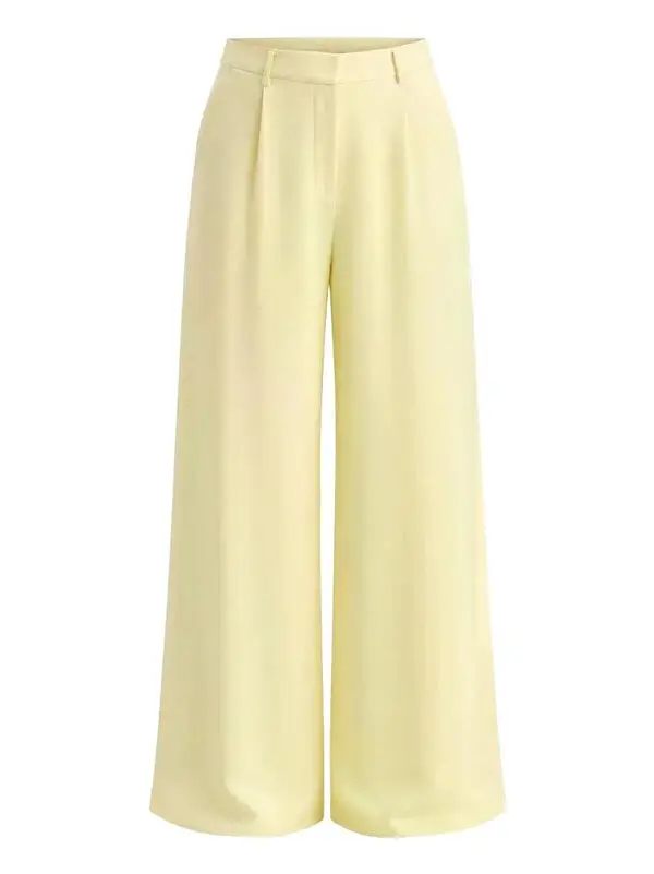 TWP Hudson Pleated Trousers - Yellow