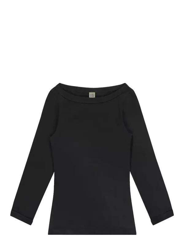 FLORE FLORE Steffi Long-sleeve T-shirt - Black