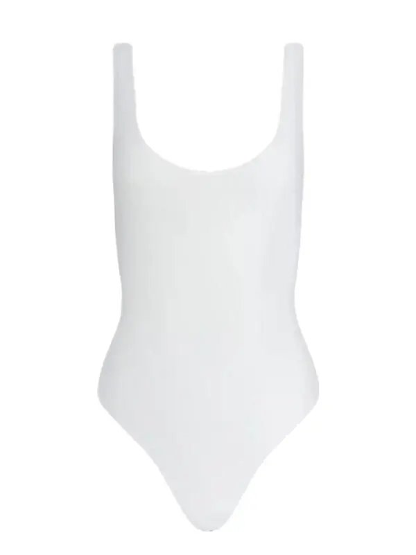 L'Agence Kalea Scoop-neck Bodysuit - White