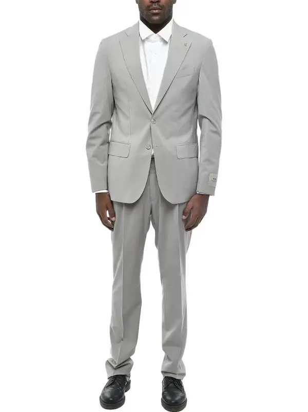 Corneliani Single-breasted Notch-lapel Suit - Grey