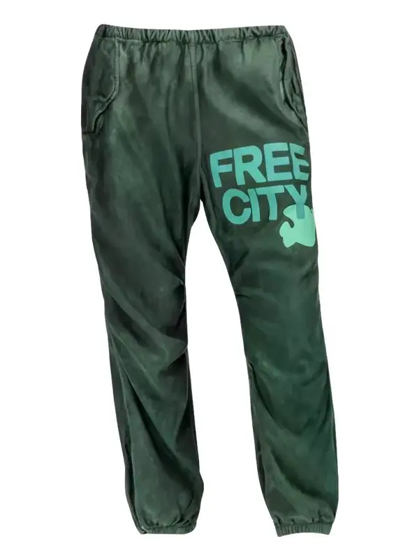 FREECITY Flap Airjump Track Pants - Green