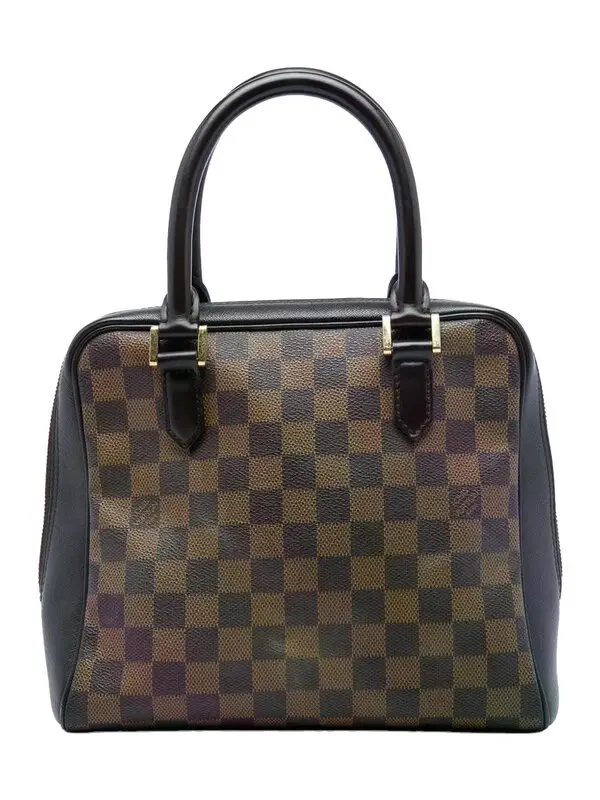 LOUIS VUITTON Damier Ebene Brera Handbag - Brown