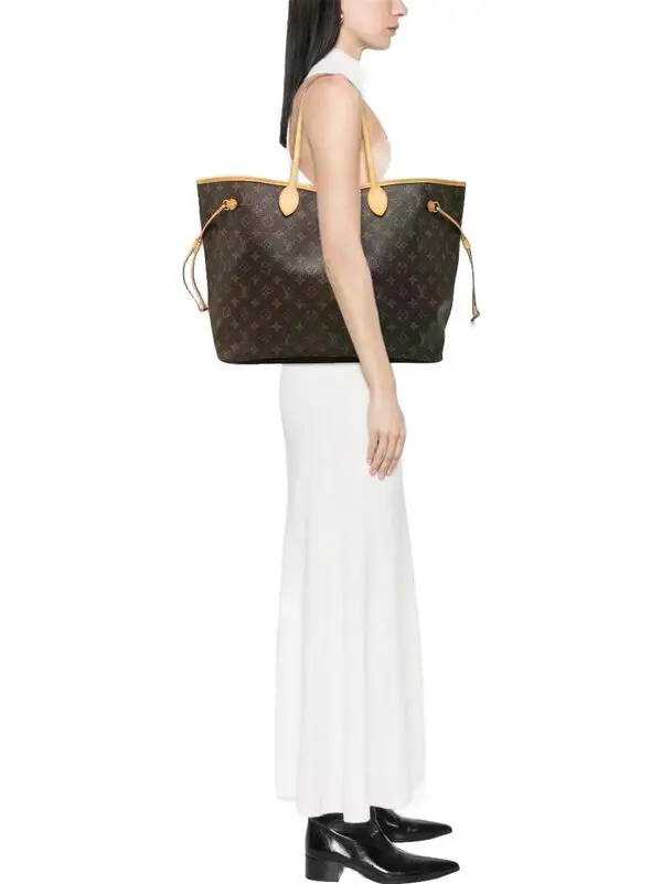 LOUIS VUITTON Monogram Neverfull Gm Tote Bag - Brown