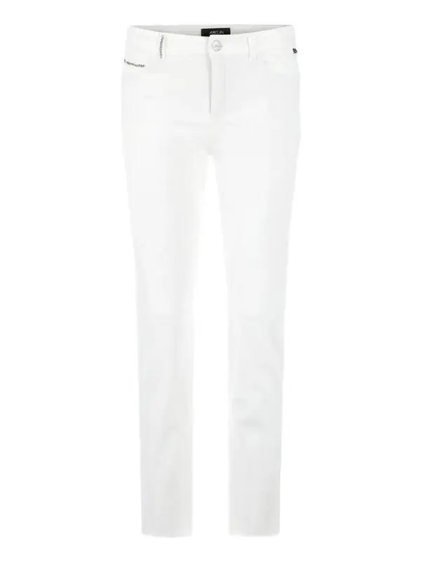 MARCCAIN Faro Chain Detail Jeans - White