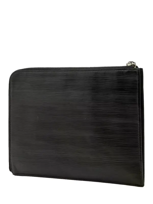 LOUIS VUITTON Epi Pochette Jour Pm Clutch Bag - Black