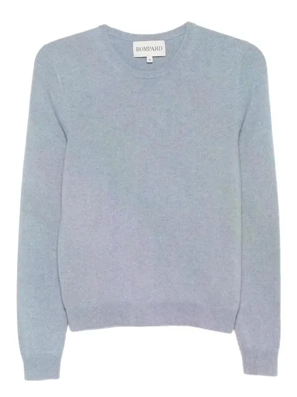 Eric Bompard Crew Neck Cashmere Sweater - Blue