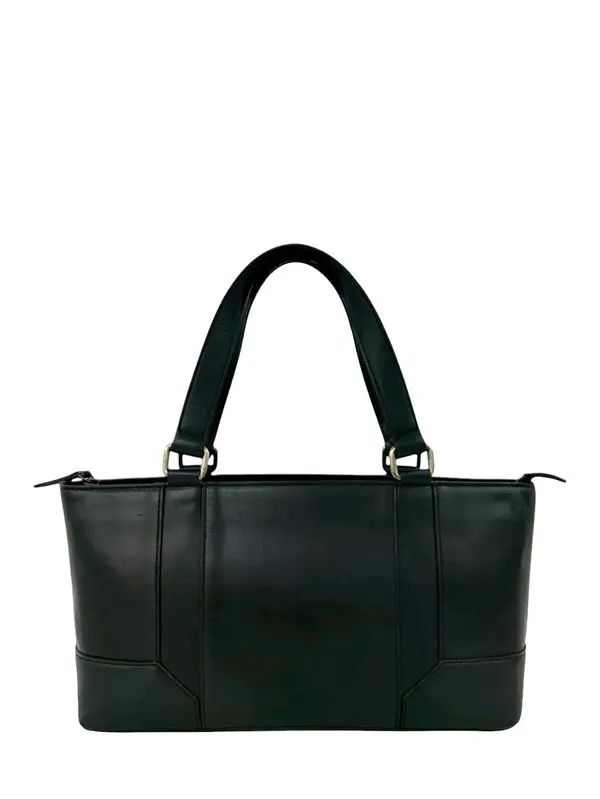 Burberry Leather Tote Bag - Black