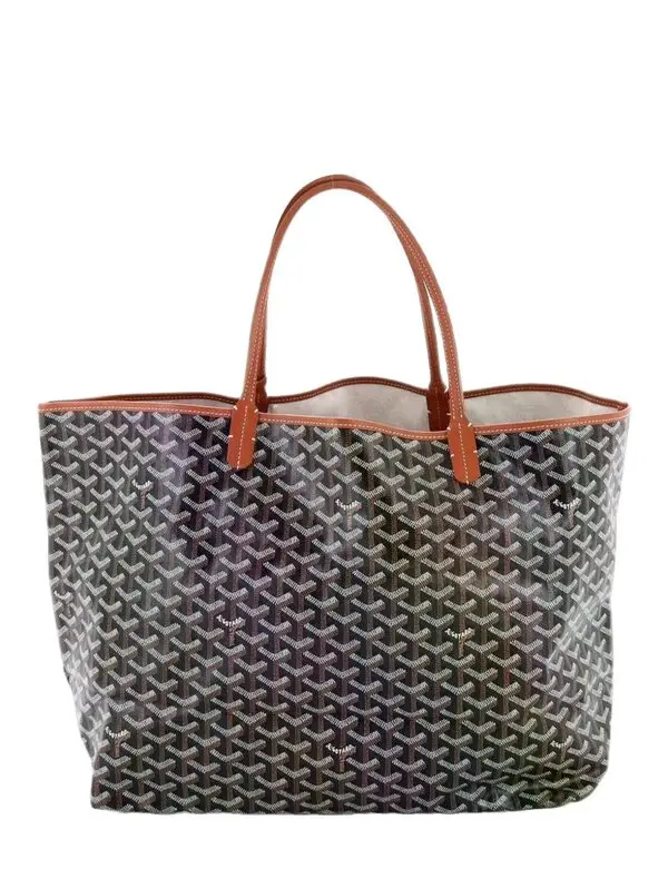 Goyard Saint Louis Claire Voie Coated Canvas Gm Tote Bag - Brown