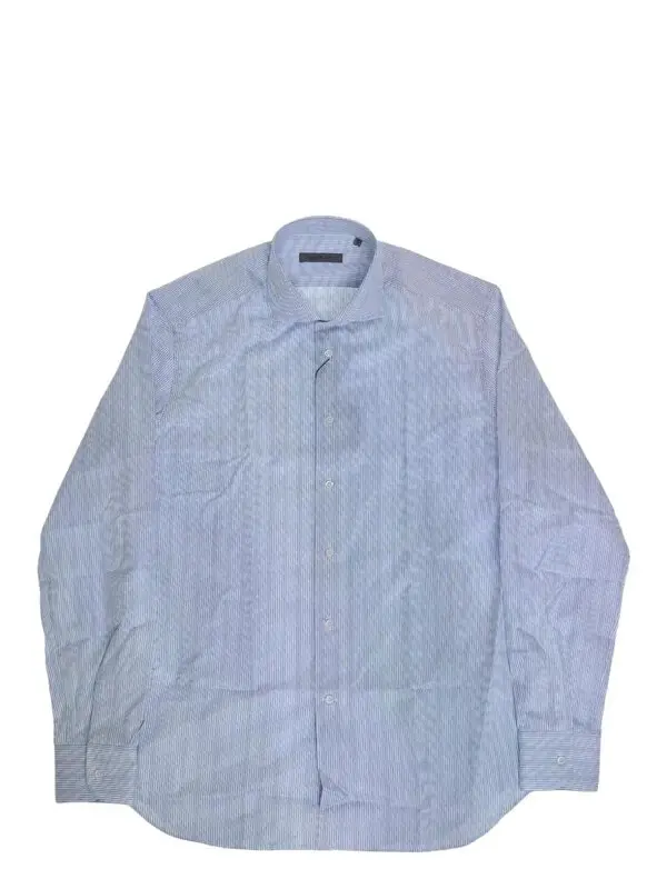 Corneliani Striped Shirt - Blue