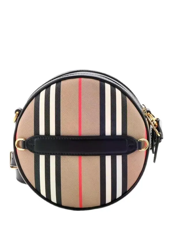 Burberry Icon Stripe E-canvas Belt Bag - Brown