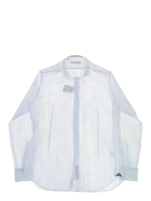 Corneliani Striped Cotton Shirt - White