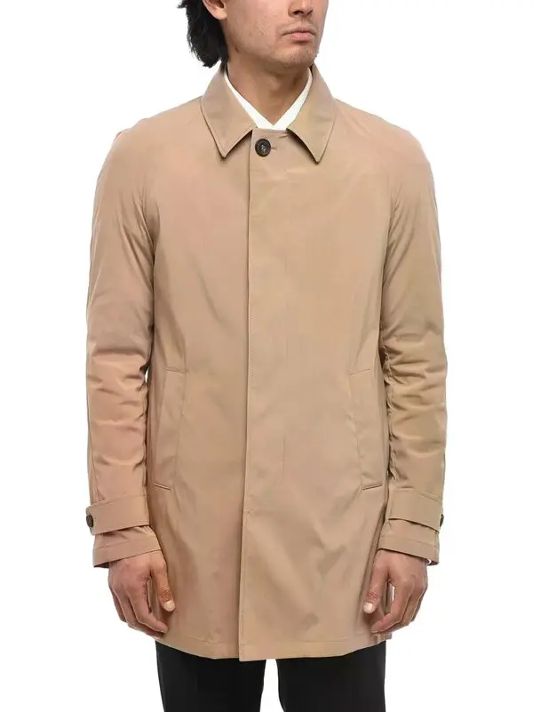 Corneliani Raglan Sleeve Coat - Neutrals