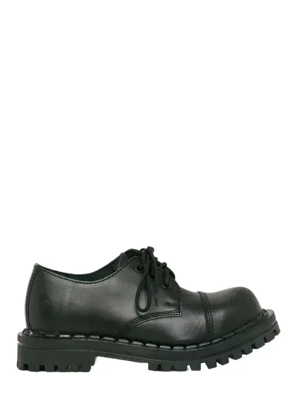 ALTERCORE 350 Cap-toe Derby Shoes - Black