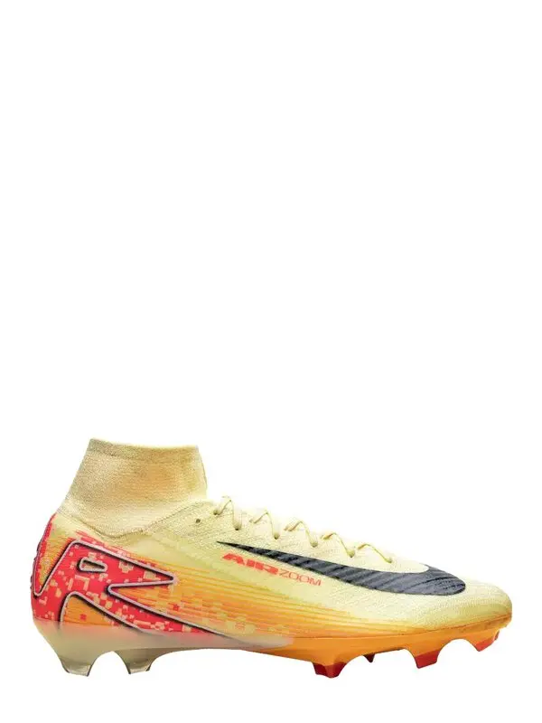 Nike Zoom Mercurial Superfly 10 Elite Fg Performance Sneakers - Yellow