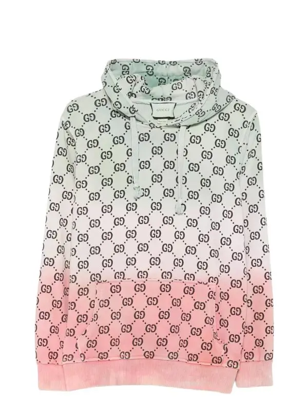 Gucci Gg Supreme Hoodie - Neutrals