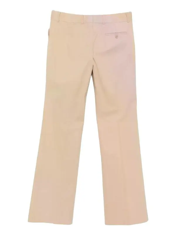 Miu Miu 2000s Straight-leg Trousers - Neutrals
