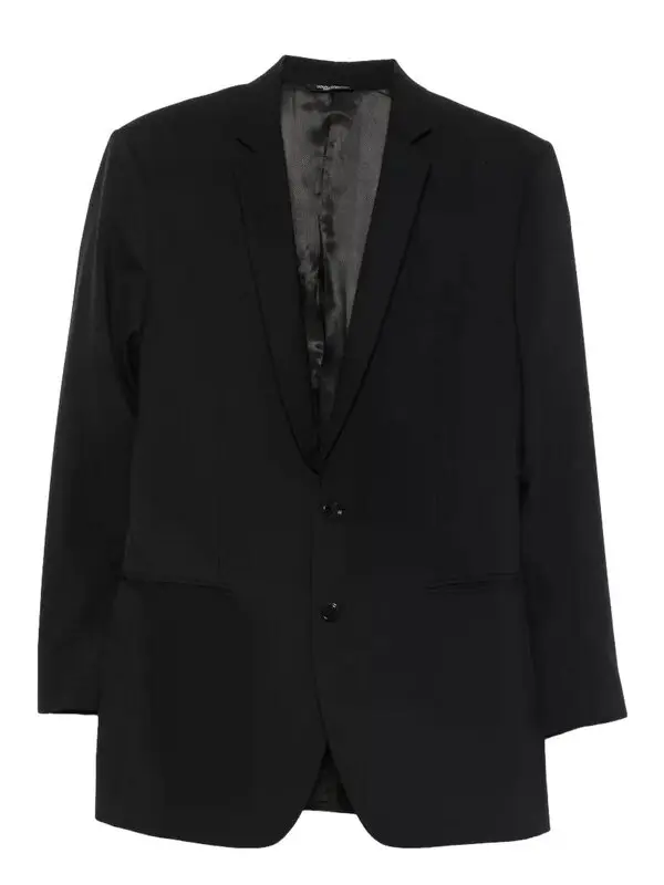 Dolce & Gabbana 2000s Single-breasted Blazer - Black