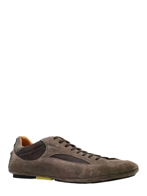 Paul Smith Marini Suede Trainers - Brown