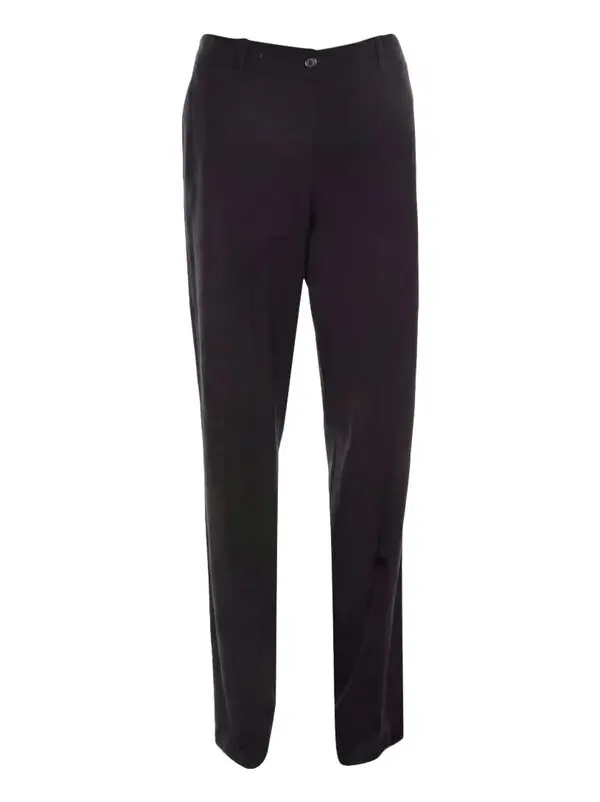 Michael Kors Buttoned Tailored Trousers - Black