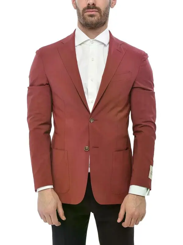 Corneliani Single-breasted Blazer - Red