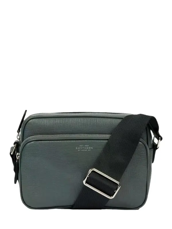Smythson Double-zip Shoulder Bag - Green