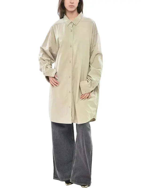 Fear Of God Cotton Button-down Oversized Shirt - Neutrals