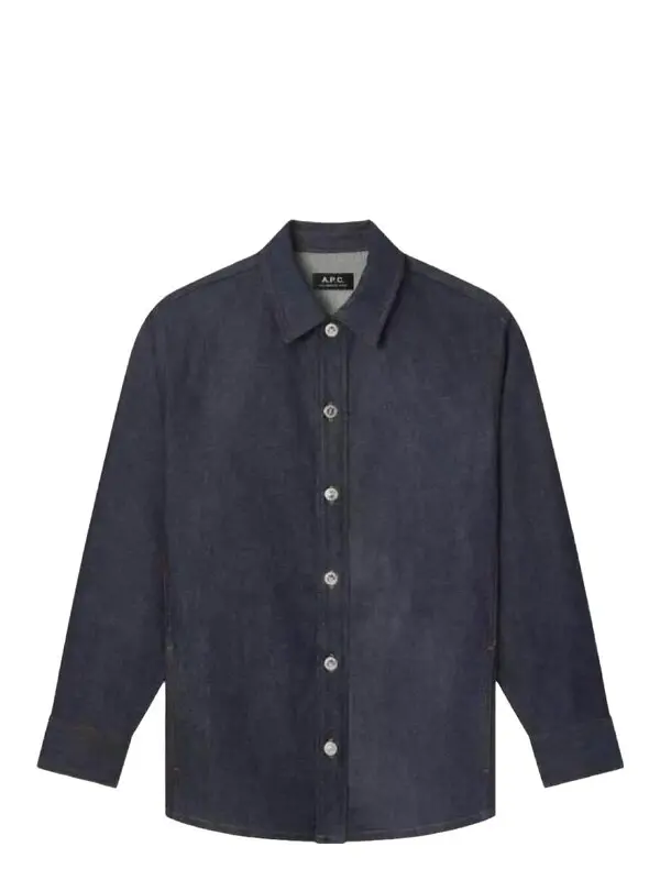A.p.c. Japanese Denim Trucker Jacket - Blue
