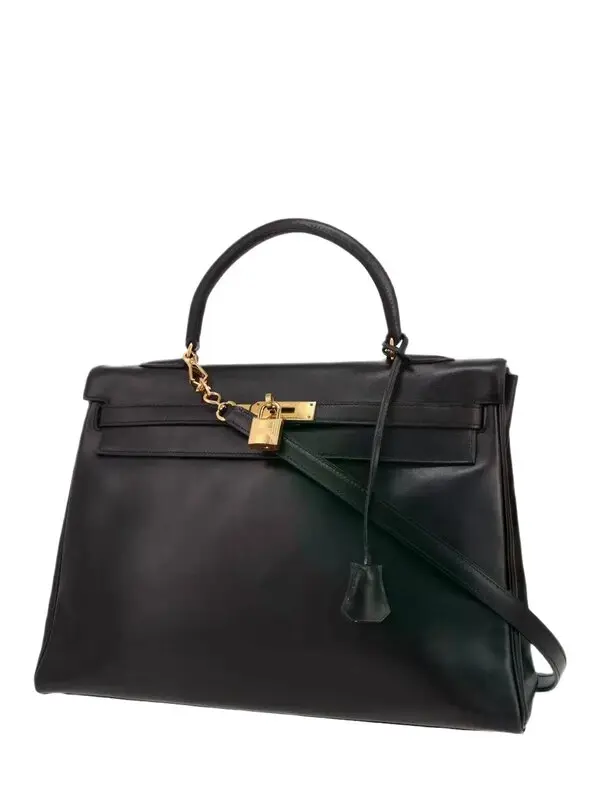 Hermès 1978 35 Kelly Tote Bag - Black
