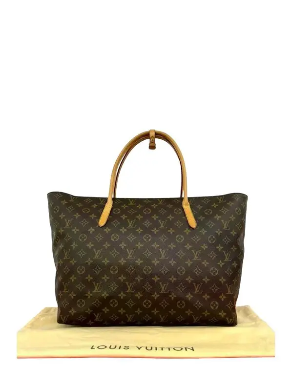 LOUIS VUITTON Monogram Raspail Gm Tote Bag - Brown