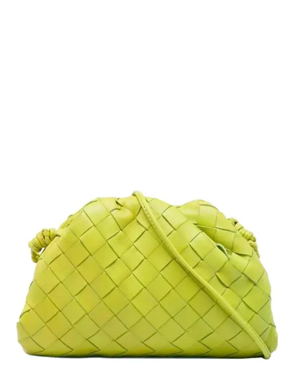 Bottega Veneta The Mini Pouch Crossbody Bag - Green