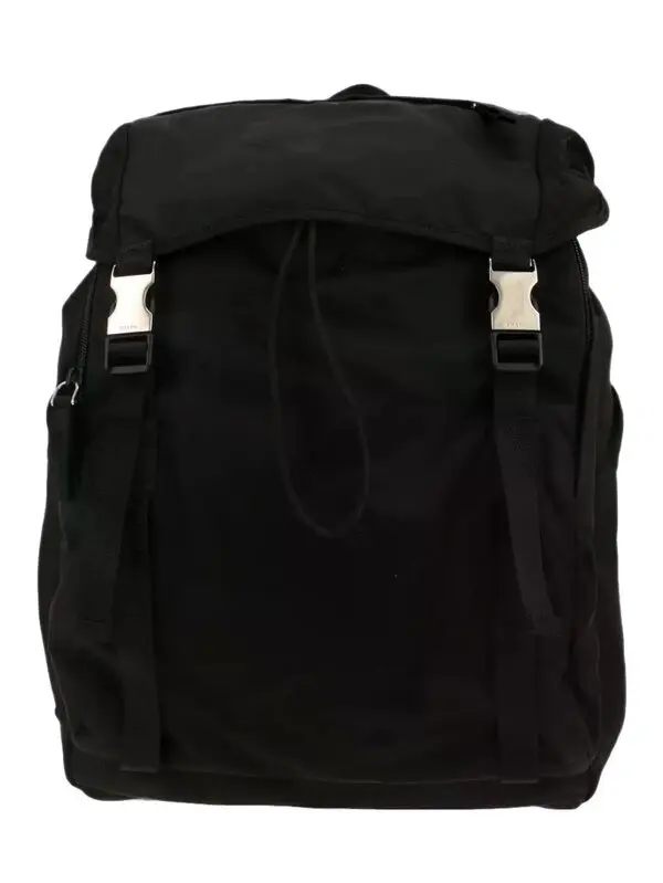Prada Buckle-fastening Backpack - Black