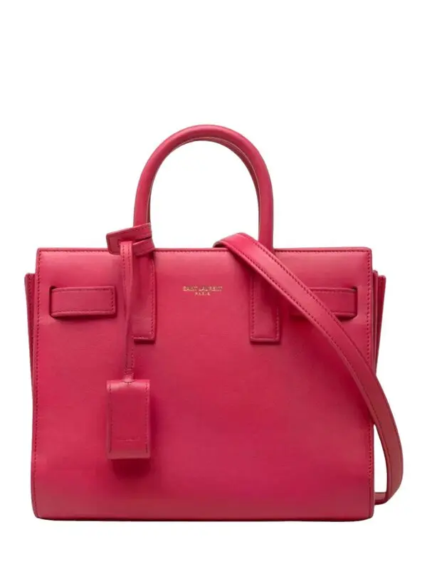Saint Laurent Sac De Jour Satchel - Pink