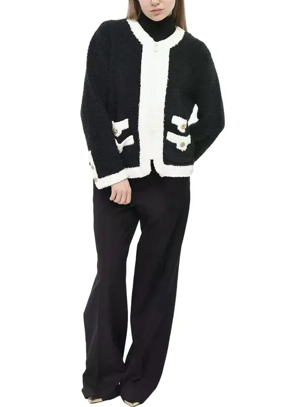 Undercover Contrast-trim Zip-up Jacket - Black