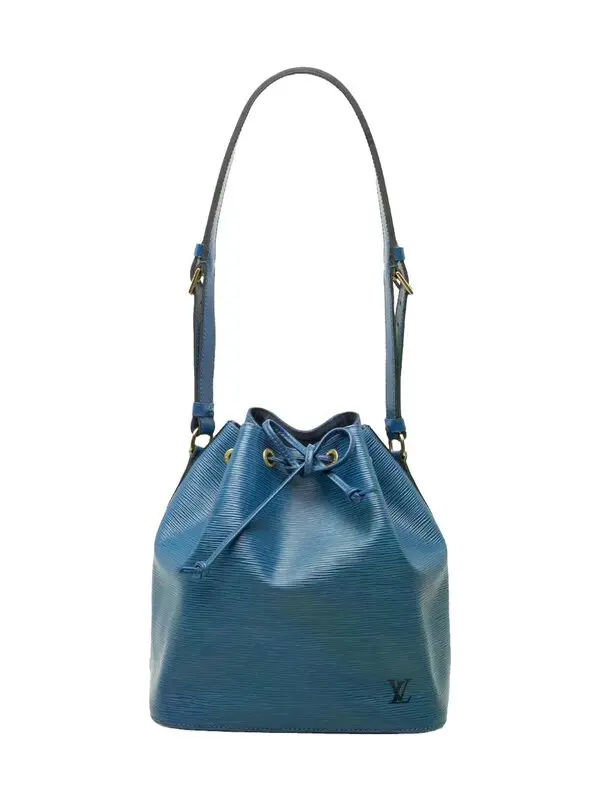 LOUIS VUITTON Epi Petit Noe Bucket Bag - Blue