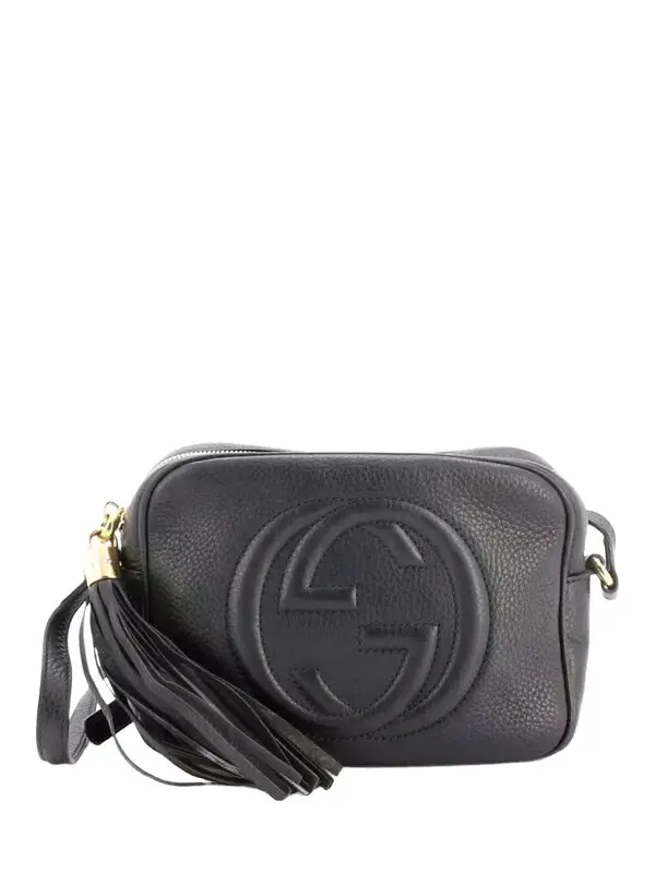 Gucci Soho Disco Leather Small Crossbody Bag - Black