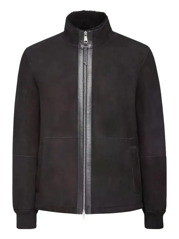 BILLIONAIRE Shearling Jacket - Black