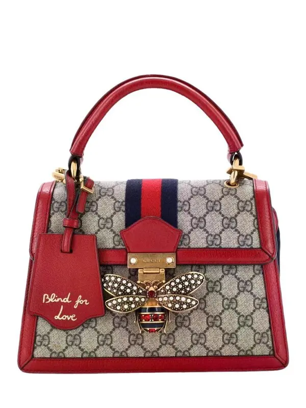 Gucci Queen Margaret Top Handle Bag - Brown