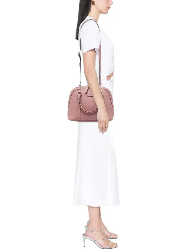 Gucci Microssima Dome Satchel - Pink