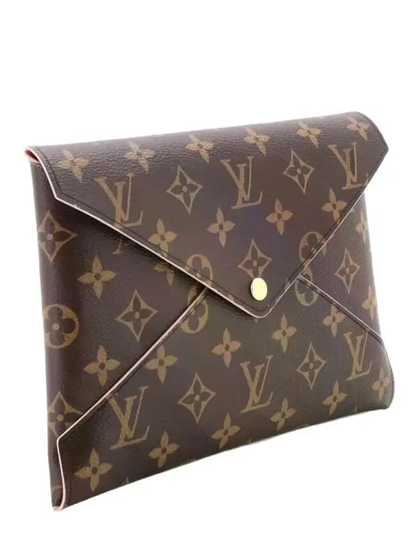 LOUIS VUITTON Kirigami Pochette Set Monogram Canvas Clutch Bag - Brown