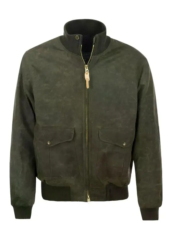 CECCARELLI Water-repellent Bomber Jacket - Green