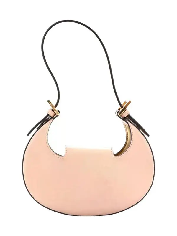 Fendi Cookie Leather Mini Hobo Bag - Pink