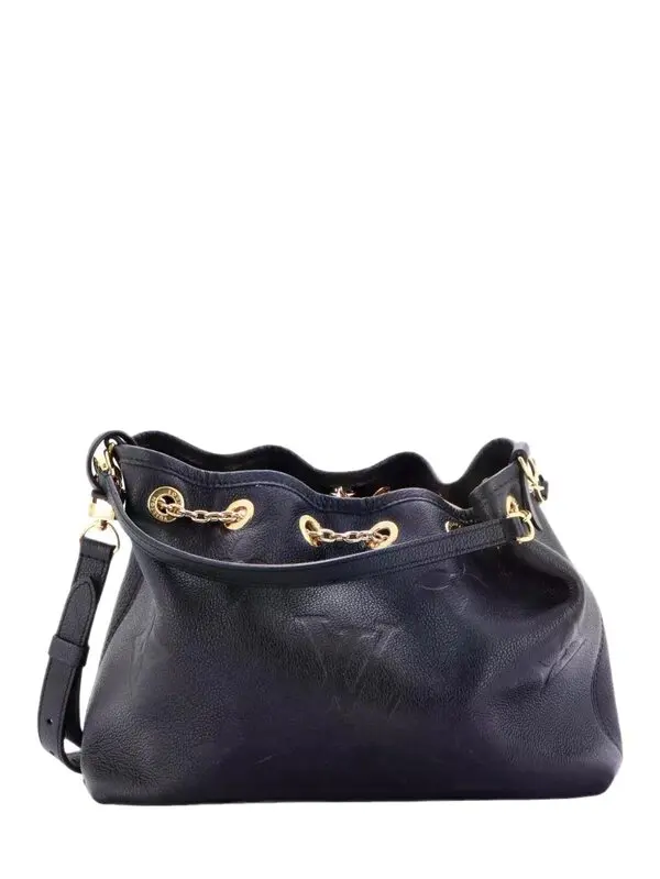 LOUIS VUITTON Monogram Empreinte Giant Bucket Bag - Black