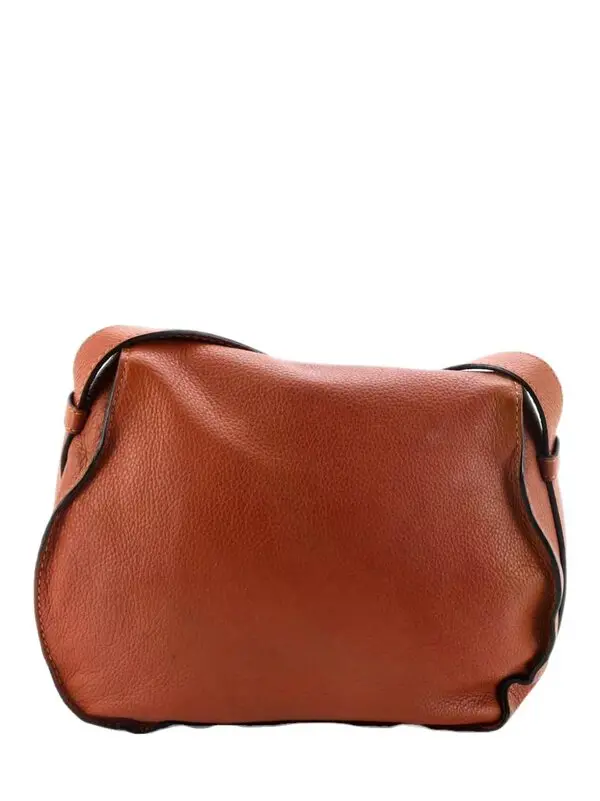 Chloé Marcie Leather Medium Crossbody Bag - Brown