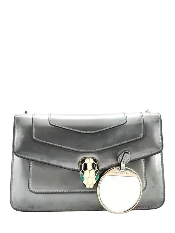 BVLGARI Serpenti Forever Small Shoulder Bag - Metallic