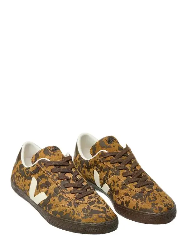 VEJA Panenka Animal-print Sneakers - Brown