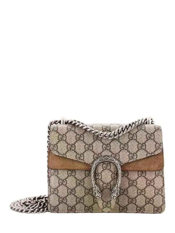 Gucci Dionysus Gg Coated Canvas Mini Crossbody Bag - Brown