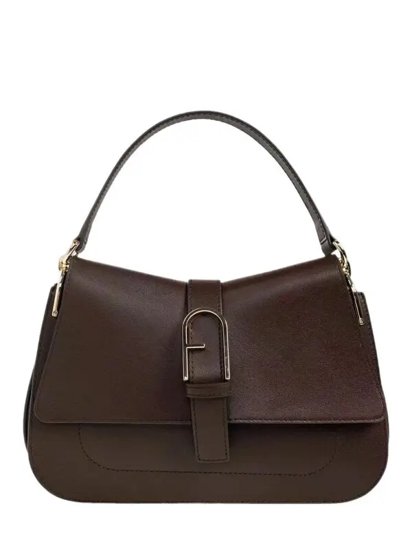 Furla Flow Top Handle Bag - Brown