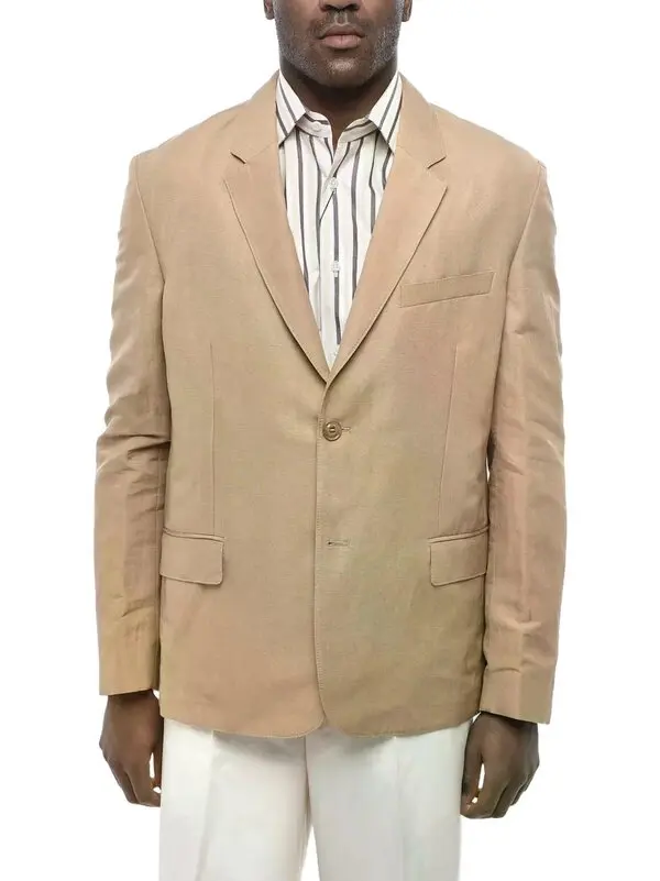 Givenchy Single-breasted Flap-pocket Blazer - Neutrals
